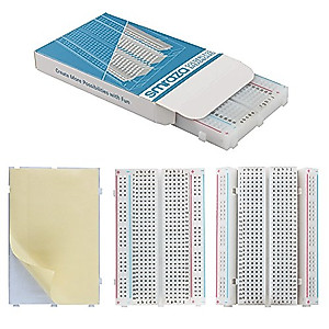 Smraza Basic Starter Kit for Arduino,Breadboard, Power Supply, Jumper Wires, Resistors, LED, Electronic Fun Kit Compatible with Arduino R3, Mega2560, Nano, Raspberry Pi