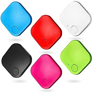 Key Finder Item Finder Smart Tracker Item Locator Key Tracker Compatible with Wireless Compatible with Bluetooth Tracking Device Key Finder Locator Phone Finder Anything Finder Anti-Lost Tag(6 Pieces)