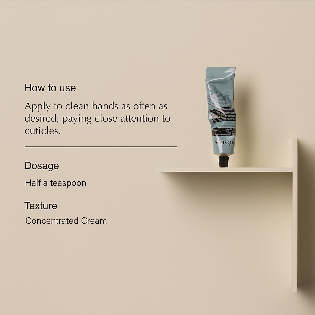 Aesop Reverence Aromatique Hand Balm - Rich, Skin-Softening Balm For Sustained Hydration with Emollient Ingredients - 2.4 oz