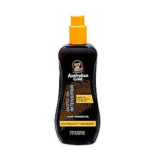 Australian Gold Dark Tanning Exotic Oil, Carrot Extract Formula, 8 Fl Oz (Pack of 1) (Packaging may vary)