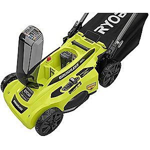 Ryobi Cordless Push Lawn Mower 20 in. 40-Volt with Whisper-Quiet Design