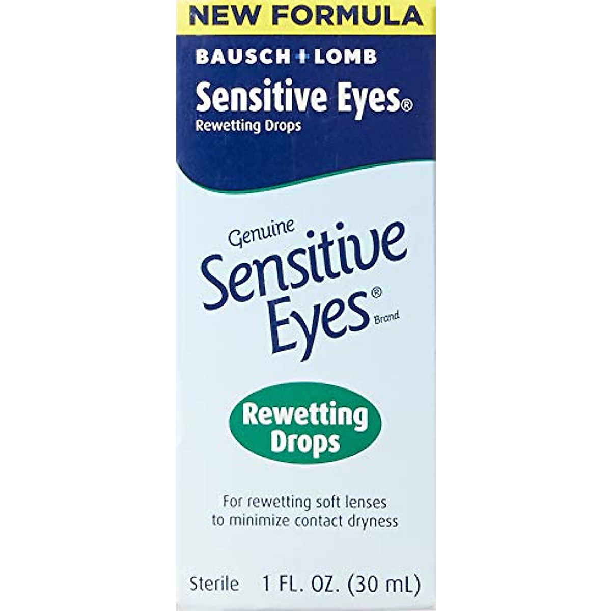 Bausch & Lomb Sensitive Eyes Rewetting Drops 0.5 FL OZ
