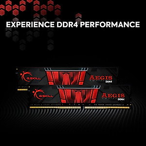 G.SKILL AEGIS Series (Intel XMP) DDR4 RAM 32GB (2x16GB) 3200MT/s CL16-18-18-38 1.35V Desktop Computer Memory UDIMM (F4-3200C16D-32GIS)