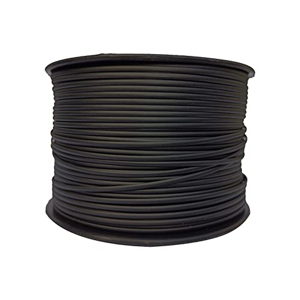 hun Soft Plant Tie，Flat and Flexible Garden Twine for Plants,Reusable Twist Ties (Black, 492 feet)