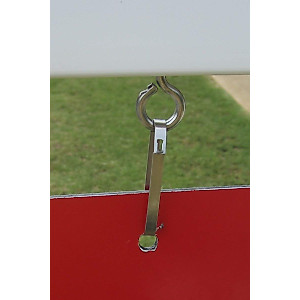 4Ever Products Vinyl PVC Real Estate Sign Post - White - 5' Tall Post (Single)