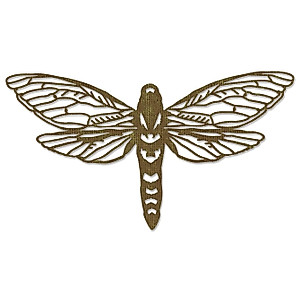 Sizzix Thinlits Die - Perspective Moth by Tim Holtz, 665434