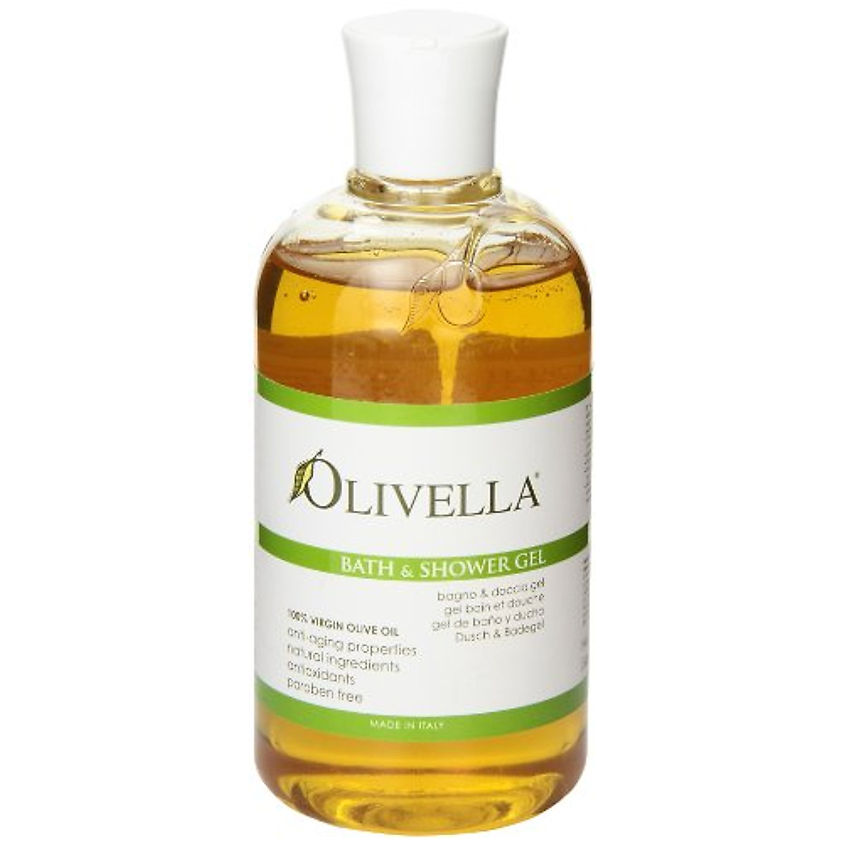 Olivella Virgin Olive Oil, Bath & Shower Gel - 16.9 Oz