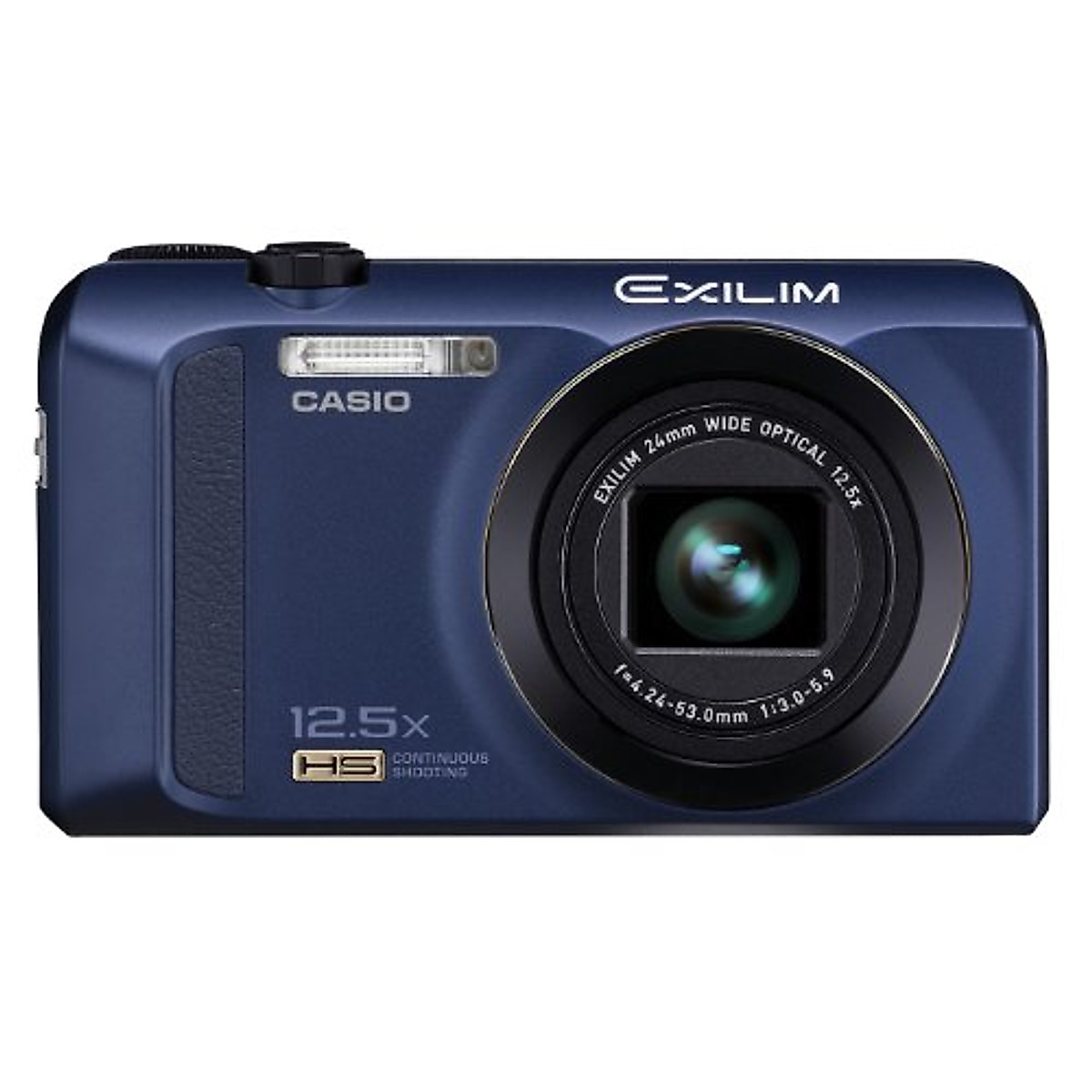 Casio Exilim EX-ZR200 High Speed 16 MP, 12x Optical Zoom Compact Digital Camera (Blue)