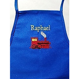Personalized Kids Apron Embroidered With Name and Design