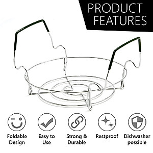 Norpro Small Canning Rack Food Storage & Organization, 8 IN, As Shown