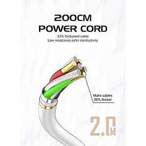 Smart Power Strip, WiFi Surge Protector, Voice Control Compatible with Alexa & Google Assistant, 4 AC Outlets 4 USB Port, APP Individual Control, Timer Schedule