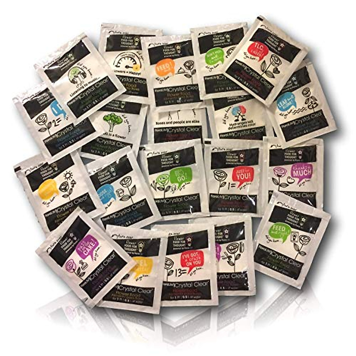 Cut Flower Food Floralife Crystal Clear Powdered 5gr Packets Fresh Stock (100)