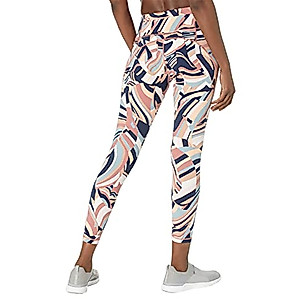 Sweaty Betty Women's Power 7/8 Workout Leggings, Pink Marble Refract Print, Small