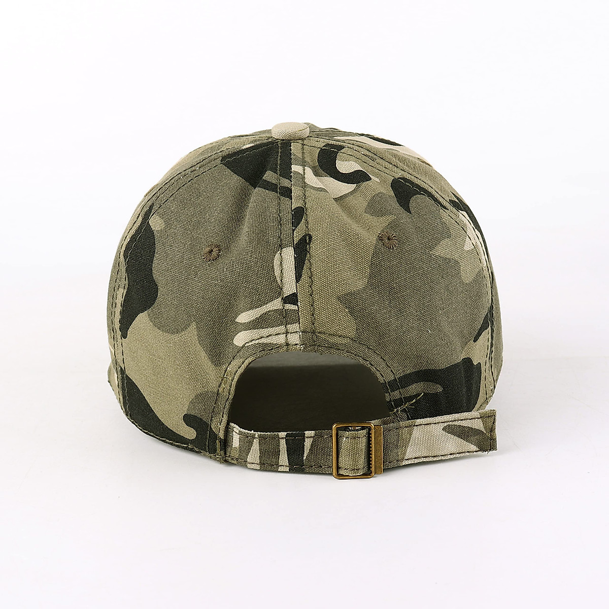 LANGZHEN Men's Women's USA American Flag Polo Style Baseball Cap Embroidered Military Camouflage Hat (3#Flag-Camouflage)