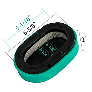 Ceukius 32 083 09-S/32 883 09-S1 Air Filter with 2405013 Fuel Filter, Fits Kohler KT610 KT620 KT715 KT725 KT730 KT735 KT740 KT745 Engine Cub Cadet XT1 XT2 Lawn Mower