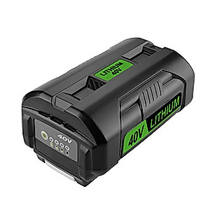 Powilling OP40501 40V 6.0Ah Battery Replacement for Ryobi 40V Lithium Battery Compatible with 40 Volt Ryobi Lithium Battery OP4050A OP4015 OP4026 OP4030 OP40301 OP4040 OP4050 OP40601