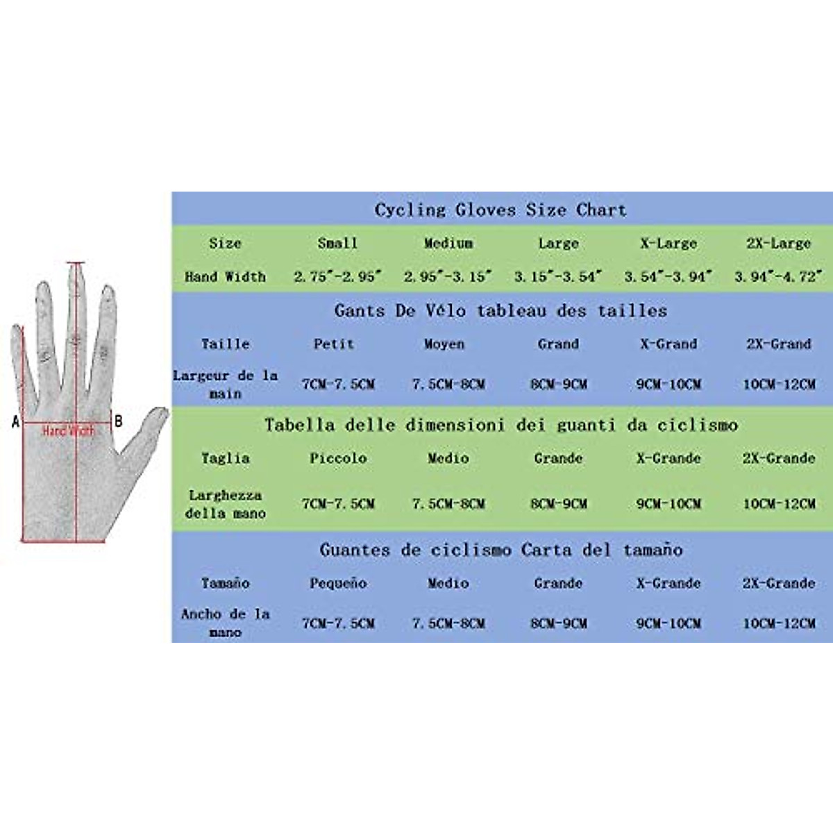 SPAKCT Half Finger Cycling Gloves Road Mountain Bike Gloves for Mens Teen Boys CL006 (L)