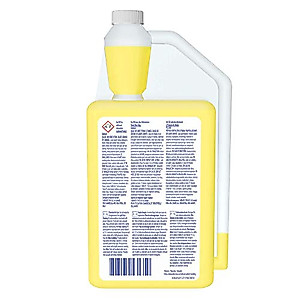 Diversey Floor Cleaner, 32 oz., Citrus, Yellow