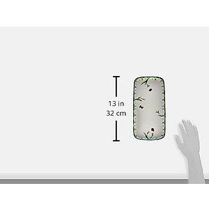 Villeroy & Boch Spring Sandwich Tray, 13.75 x 6.25 in, White/Colored