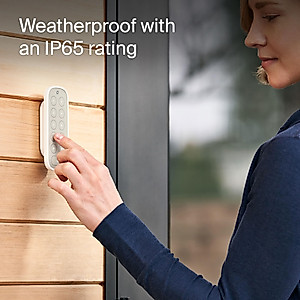 Level Smart Keypad Lock Accessory for Use with Any Level Smart Lock or Bolt, Weatherproof with LED Backlight, Bluetooth-Enabled Door Lock Accessory for Keyless Entry