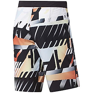 Reebok CrossFit Epic Cord lock- Amrap Shorts, Vivid Orange, 34"
