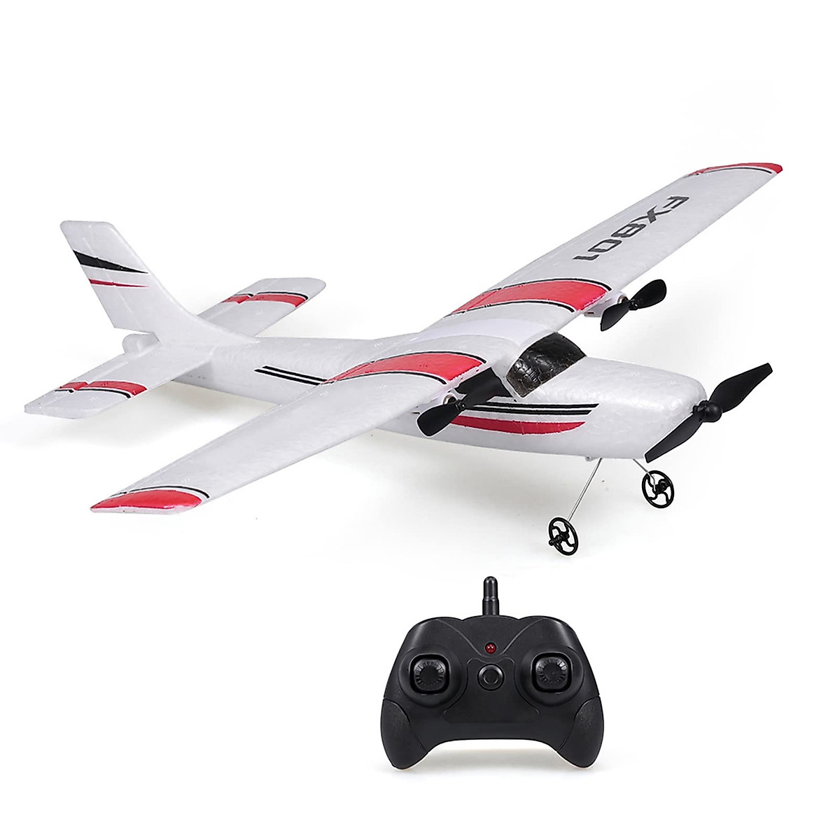GoolRC RC Plane, 2.4GHz 2 Channel Remote Control Airplane, EPP Foam RC Glider for Beginners and Adults