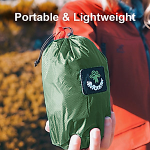 4Monster Hiking Daypack,2 in 1 Water Resistant Lightweight Backpack,Portable Fanny Pack Waist Pack for Travel Camping Outdoor (32L, Blue)