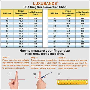 LUXUBANDS 8mm Black Tungsten Rings for Men Women Engagement Wedding Bands Whisky Barrel Wood Deer Antler Inlay Flat Polished Shiny Comfort Fit Size 11