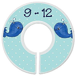 Mumsy Goose Nursery Closet Dividers Closet Organizers Baby Boy Clothes Dividers Nautical