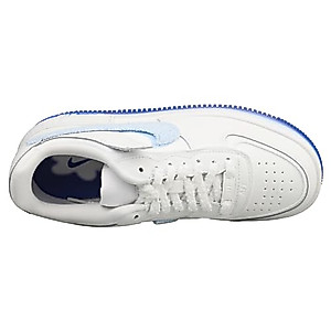Nike Women's Air Force 1 Shadow White/Royal Tint-Racer Blue (FJ4567 100) - 8
