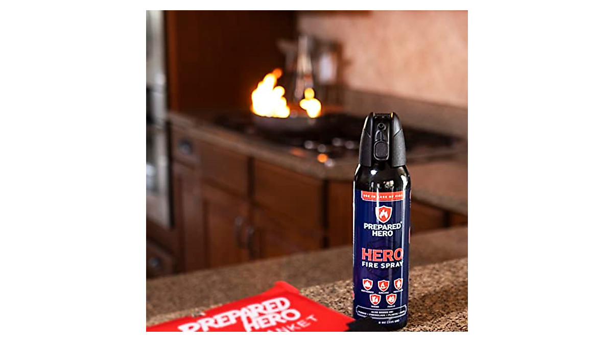 Prepared Hero Mini Fire Spray - Safe & Easy to Use