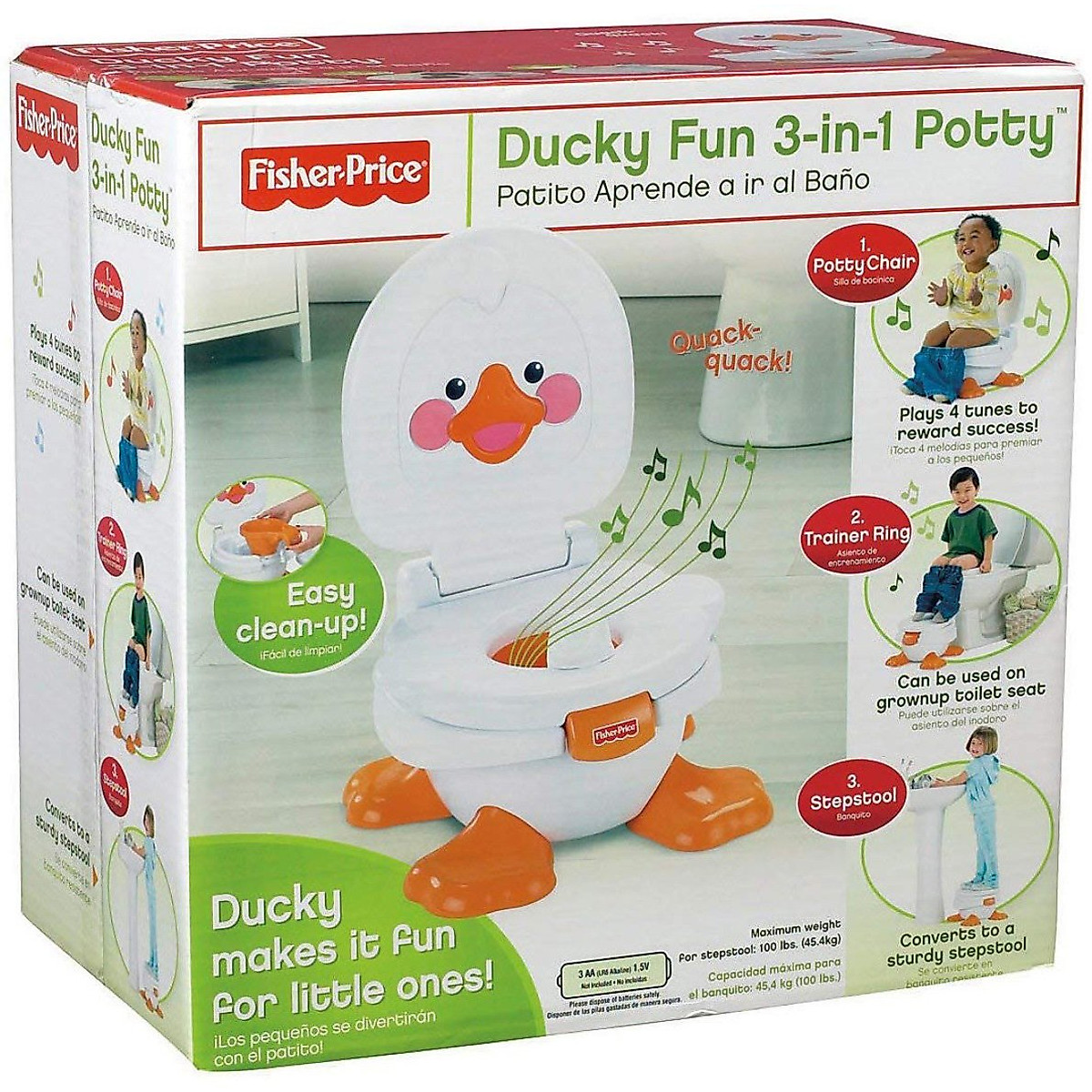Fisher-Price Ducky Fun 3-in-1 Potty
