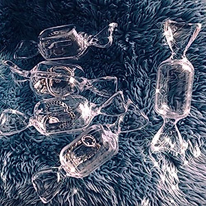 LapangZi 10 Pcs Candy Shaped Mini Box Transparent Jewelry Storage Containers Travel Plastic Containers Storage Case for Small Decorations Items