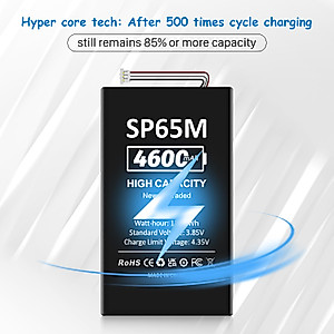 SHENMZ Ps Vita 1000 Battery,(New Upgrade) 4600mAh High Capacity New 0 Cycle Battery Replacement for Sony PS Vita PlayStation Vita PCH-1006 PCH-1001 PCH-1101 PSV 1000 SP65M Games with Repair Tool Kit