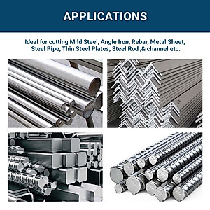Benchmark Abrasives 5-3/8" TCT Saw Blades, Tungsten Carbide Tipped Circular Metal Cutting Saw Blades for Steel, Stainless Steel, Nickel, Titanium, Ferrous Metals, and Steel Pipe (5-3/8" 30 Teeth)