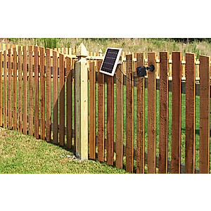 Wasserstein Outdoor Solar Panel with Internal Battery Compatible with Blink Outdoor (3rd Gen) and Blink Outdoor 4 (4th Gen) Cameras (2-Pack, White) - Camera NOT Included