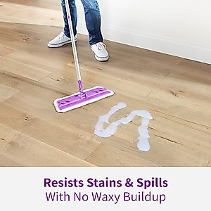 Rejuvenate Professional Wood Floor Restorer and Polish with Durable Finish Easy Mop On Application Satin Finish 32oz