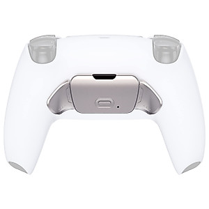 Silver Real Metal Buttons (RMB) Version K1 K2 Buttons Housing & Remap PCB Board for PS5 Controller eXtremeRate Rise Remap Kit – NOT Included The Controller & Flex Cables and Other Rise Accessories