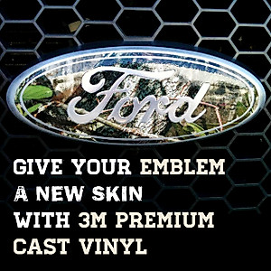 Mossy Oak Graphics 300005 Patriotic American Flag Auto Emblem Skin for Truck or Car