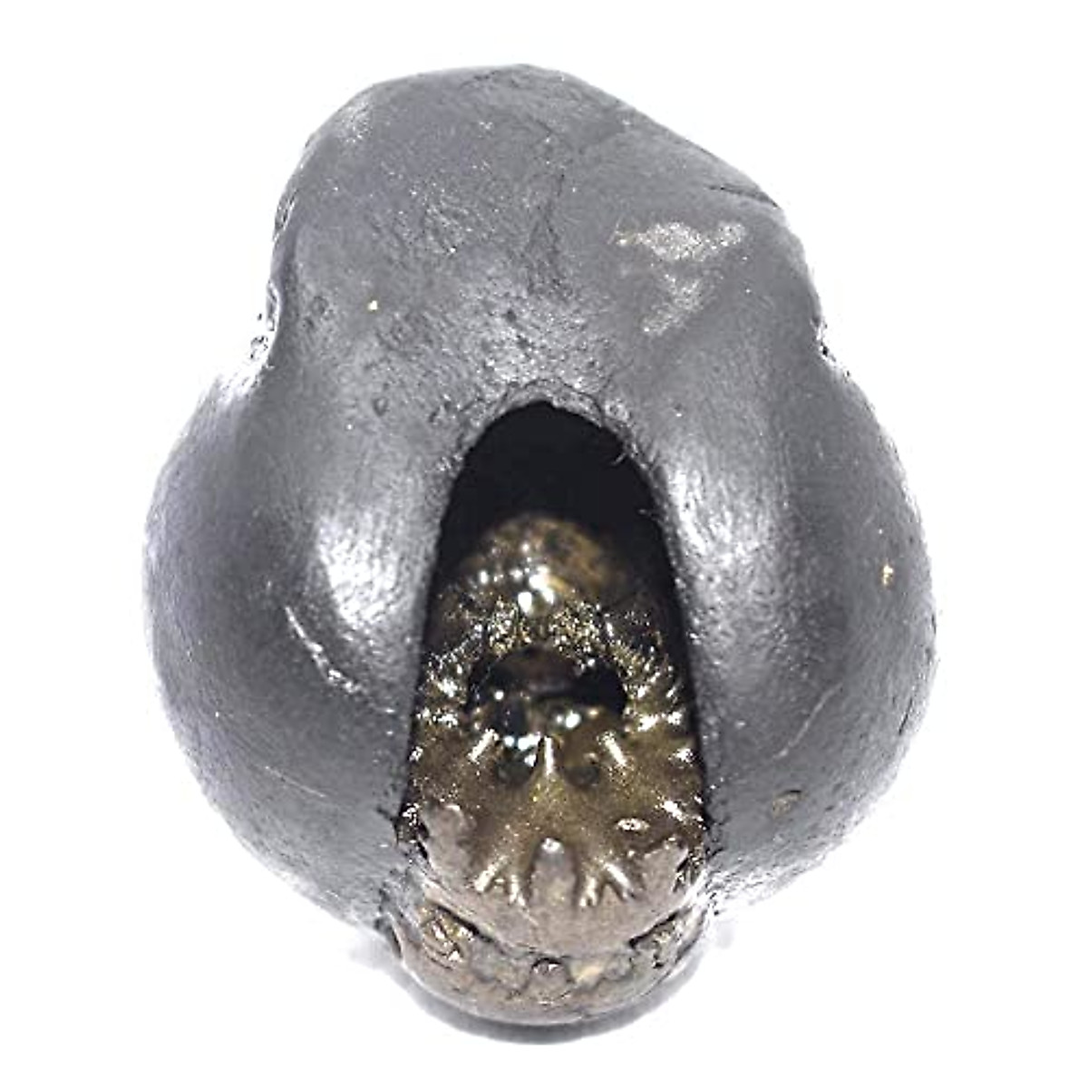 Rudrakshguru Wooden Bhuvaneshwari Shaligram (Black, 2.50 x 2-inch)