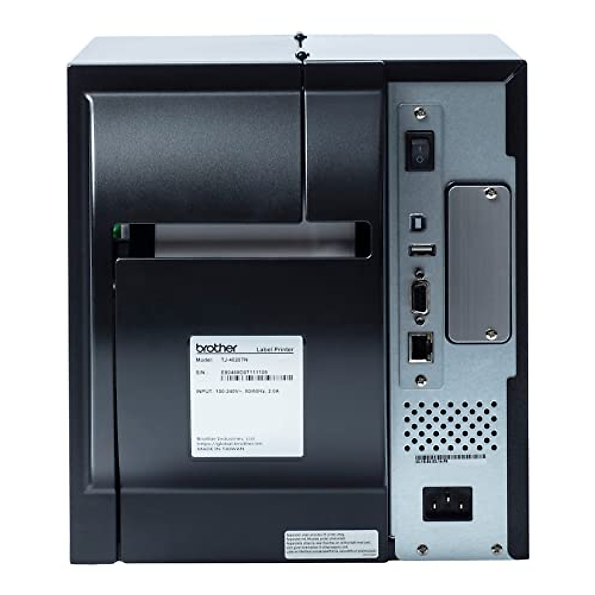 Brother TJ-4010TN Entry-Level High-Volume Industrial Barcode Label Printer, 203dpi, 6ips, Ethernet and USB 2.0