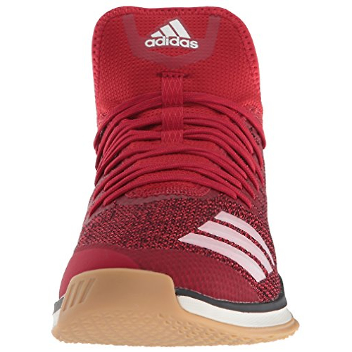 adidas Men's Icon 4 Baseball Shoe, Power red/Cloud White/Carbon, 12 M US