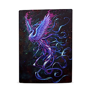 Head Case Designs Officially Licensed Christos Karapanos Phoenix Art Mix Vinyl Faceplate Gaming Skin Decal Compatible With Sony PlayStation 5 PS5 Digital Edition Console and DualSense Controller