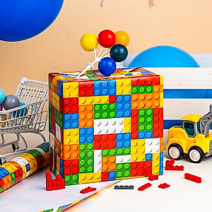 MAYPLUSS Wrapping Paper Large Sheet - Folded Flat - 6 Different Valentines Day Design (45.2 sq. ft.ttl.) - 27.5 inch X 39.4 inch Per Sheet