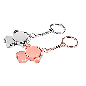 Novelty Cute Cartoon Flash Drive 64GB Thumb Drive Memory Stick for PS4/PC/Laptop/Computer/External Storage Data/Photo/Video(Silver-Smile)