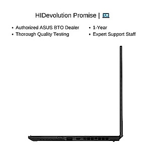HIDevolution ASUS ROG Flow X13 GV302XI 13.4" WQXGA 165Hz, 4.0 GHz Ryzen 9 7940HS, RTX 4070, 32 GB LPDDR5 RAM, 2 TB PCIe SSD, Windows 11 Home