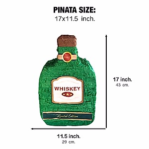 Whisky Bottle Pinata Pour on the Fun at Your Next Celebration!