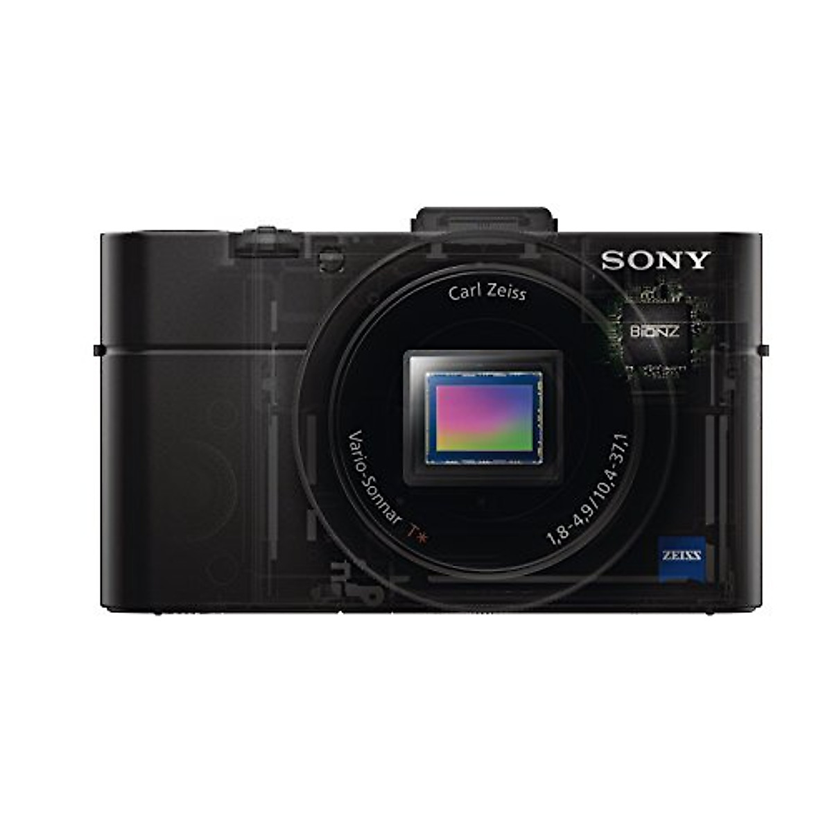Sony RX100 II 20.2 MP Premium Compact Digital Camera w/ 1-inch Sensor, MI (Multi-Interface) Shoe and tilt LCD Screen (DSCRX100M2/B)