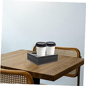 ULTECHNOVO 2 Pcs Cup Holder Tray Coffee Cup Display Holder Fridge Egg Holder Cup Holders for Drinks Drink Carrier for Takeout Packing Tray Cup Tray Disposable Pearl Cotton Bracket