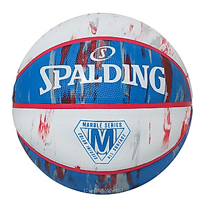 Spalding Marble Red x White x Blue Rubber No. 5 Ball 84-929J Basketball